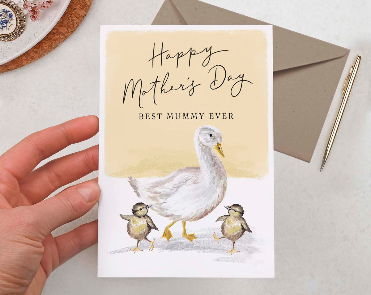 Best Mummy Happy Mother's Day Card | UK Small Batch Cards