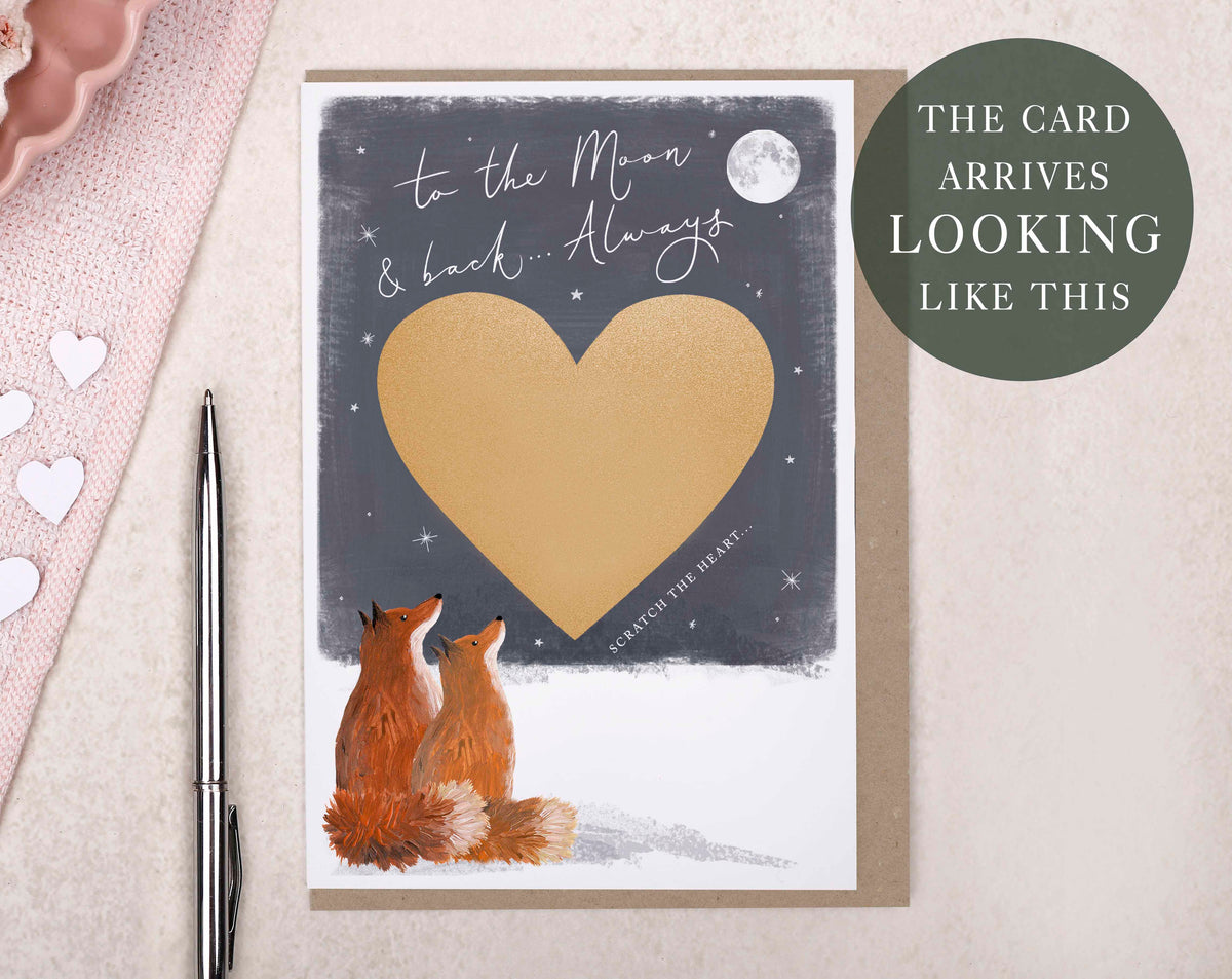 Moon & Back Will You Marry Me Card | UK Made – Making Meadows